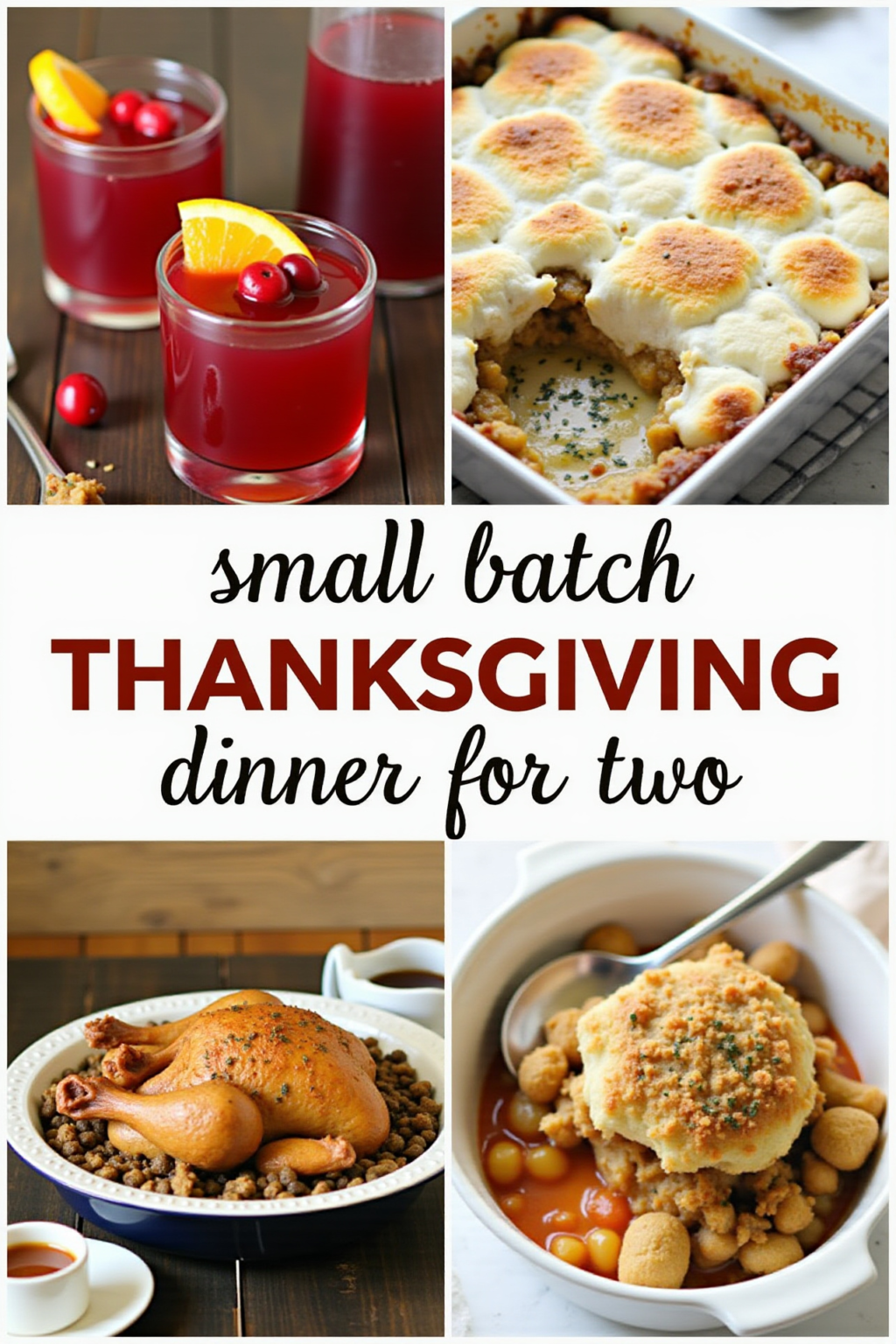 Small Batch, Big Flavor: A Cozy Thanksgiving Feast for Two - Freezable ...