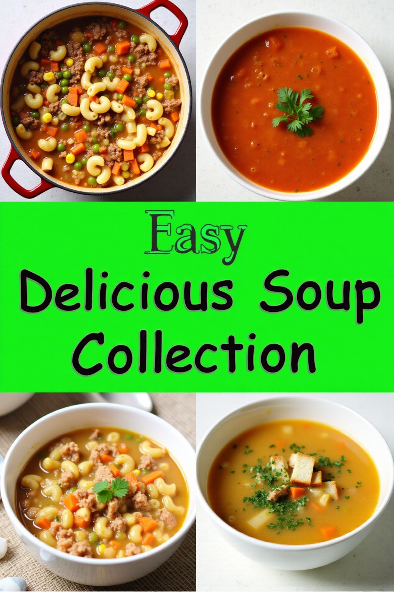 "Cozy & Convenient: Easy Freezable Soups for Effortless Weeknight Meals ...