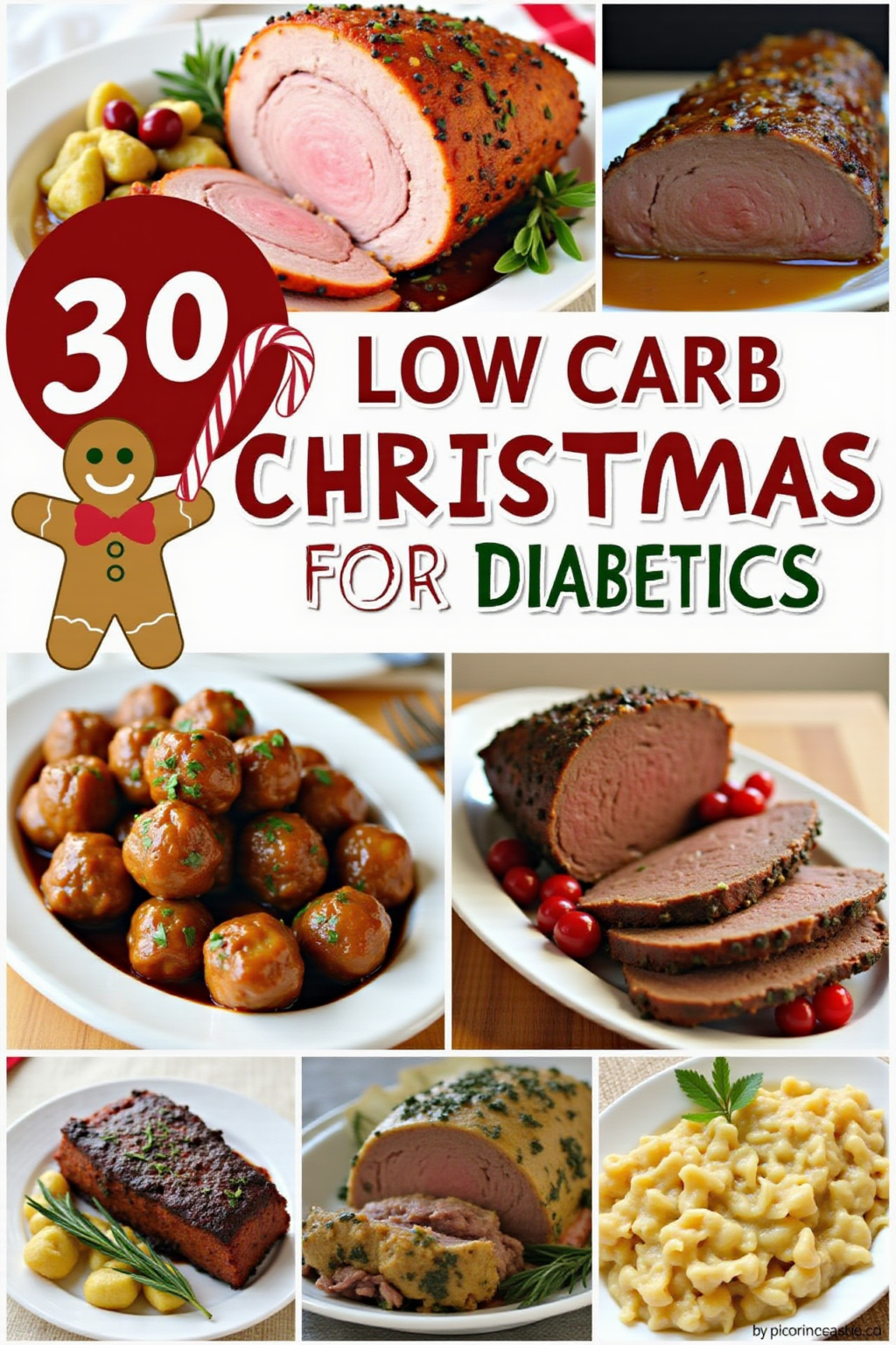 Festive & Diabetic-Friendly: 30 Low-Carb Christmas Dinner Ideas for a ...